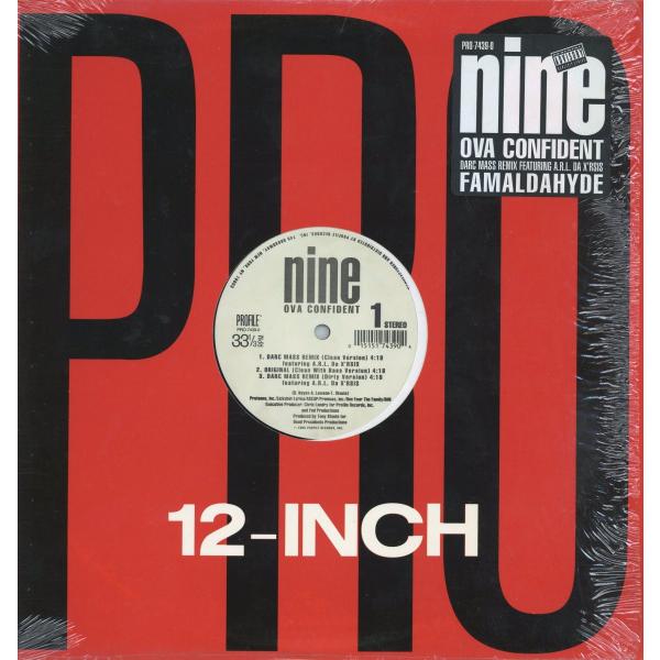 製造国 : US　　リリース年 : 1995　　レーベル : Profile Records　　品番 : PRO-7439-0　　　　シュリンク付・ジャケステッカー有。'95 US Org!! '95のデビューアルバム"Nine Livez...