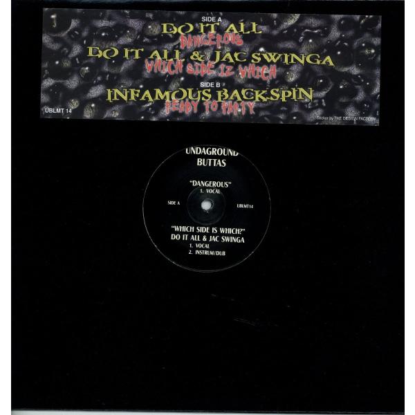 製造国 : US　　リリース年 : 1997　　レーベル : UNDAGROUND BUTTAS　　品番 : UBLMT 14　　　　ジャケステッカー有。'97リリース作。Lords Of The UndergroundやNas"On Th...