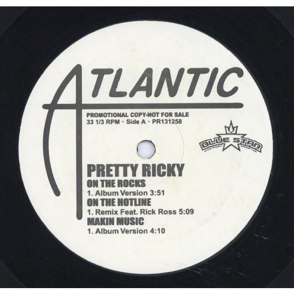製造国 : US　　リリース年 : 2007　　レーベル : Atlantic / Bluestar Entertainment International　　品番 : PR131258　　　　ジャケに値札剥がし跡有。Pretty Rick...