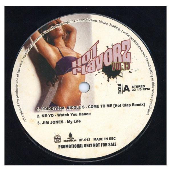 製造国 : JAPAN　　リリース年 : 2007　　レーベル : Hot Flavorz　　品番 : HF-013　　　　コンピシリーズ"Hot Flavorz"の第13弾。"Because Of You"もヒット中ですが、軽やかなダンサ...