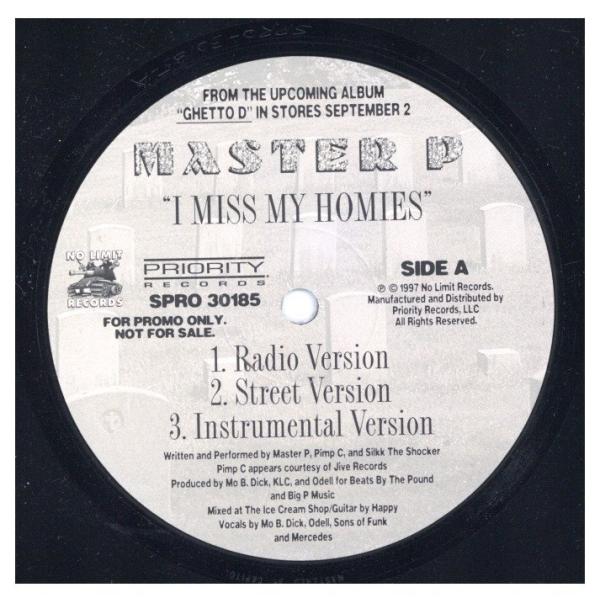 製造国 : US　　リリース年 : 1997　　レーベル : Priority Records / No Limit Records　　品番 : SPRO 30185　　　　No Limit軍団総帥が'97にリリースした傑作アルバム"Ghe...