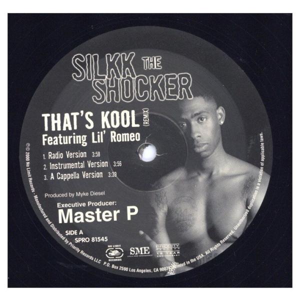 製造国 : US　　リリース年 : 2000　　レーベル : No Limit Records / Priority Records　　品番 : SPRO 81545　　　　'00リリース作。US Promo Only。リリース時は、No ...