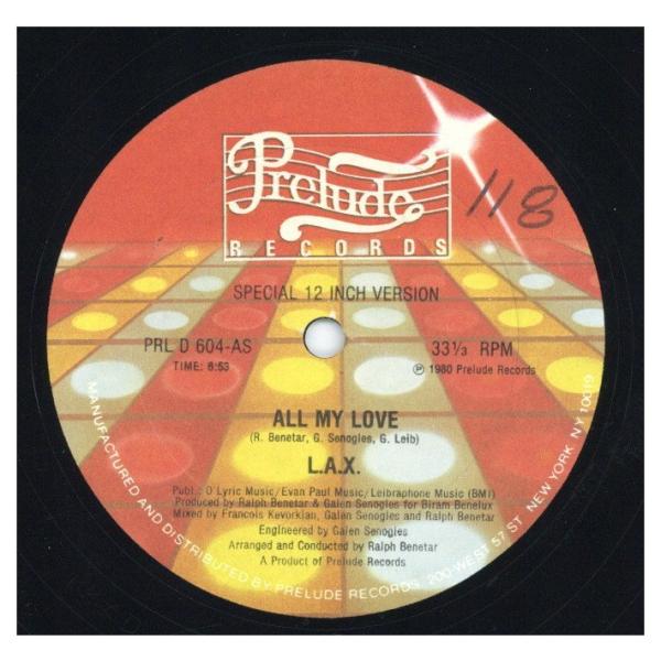 製造国 : US　　リリース年 : 1980　　レーベル : Prelude　　品番 : PRL D 604-AS　　　　見た目ほどノイズは無くプレイは比較的良好です。US Org12"。NYの名門ダンクラレーベルPreludeから'80の...