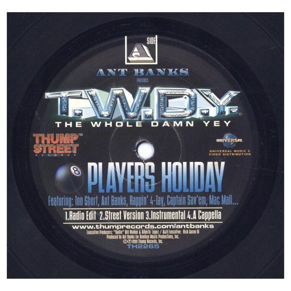 製造国 : US　　リリース年 : 1999　　レーベル : Thump Street　　品番 : TH2265　　　　スリ傷有るがプレイＯＫ。US Org。Swizz Beatzも"Take A Picture"で同ネタを使った珠玉のウェ...