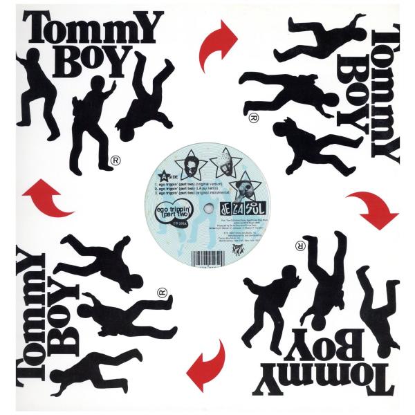 製造国 : US　　リリース年 : 1996　　レーベル : Tommy Boy　　品番 : TB 595　　　　Tommy Boyレーベルスリーブ。N.Y.はロングアイランドで結成された3人組、ネイティブ・タンクルーとしてもA.T.C.Q...