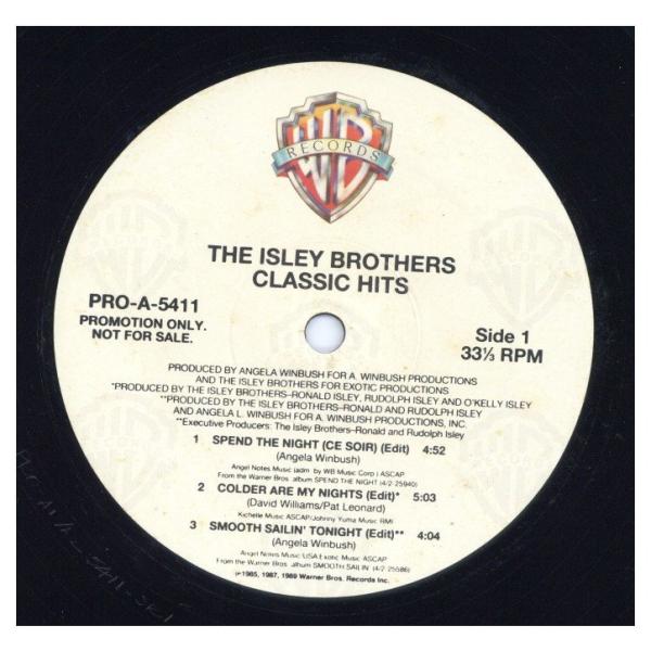 製造国 : US　　リリース年 : 1989　　レーベル : Warner Bros Records　　品番 : PRO-A-5411　　　　50年代の終わりから活動を続けるアメリカを代表するソウルバンドが80年代終盤にリリースした3枚のア...