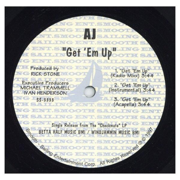 製造国 : US　　リリース年 : 1997　　レーベル : Smooth Sailing Records　　品番 : SS-3333　　　　スリ傷有るがプレイＯＫ。'97 US Org。Teardropでお馴染みのSmooth Saili...