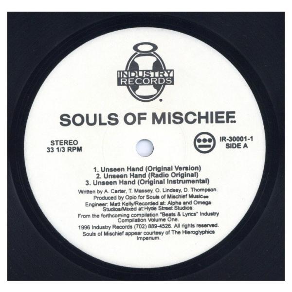 製造国 : US　　リリース年 : 1996　　レーベル : Industry Records　　品番 : IR-30001-1　　　　ラスベガスを拠点とするIndustry Recordsから'96にリリースされたコンピアルバム"Beat...