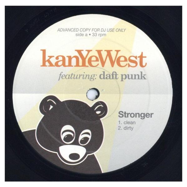 製造国 : US　　リリース年 : 2007　　レーベル : Not On Label　　品番 : none　　　　ジャケステッカー無。3rdアルバム"Graduation"からのホワイトリリース。Daft Punkのヒット曲"Harder...