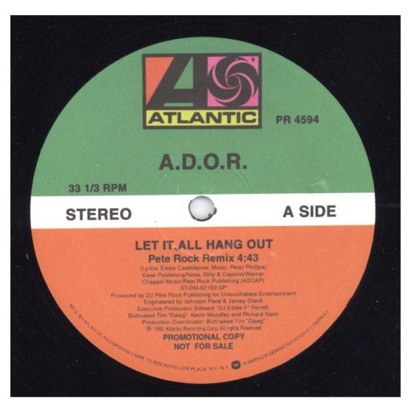 製造国 : US　　レーベル : Atlantic　　品番 : PR4594　　　　再生に問題無いがB-2にプレスミス箇所有。ホワイトながらオリジナル仕様再発。'92 Pro Pete Rock！90'S Hip Hop金字塔的傑作。Gan...