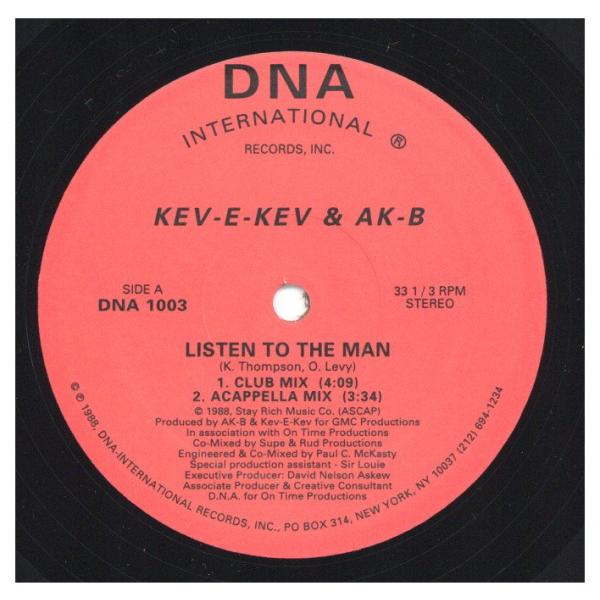 製造国 : US　　レーベル : DNA International Records　　品番 : DNA 1003　　　　US再発。DJ Muro、DJ Viblum等のMix CDでお馴染みの大人気ミドル・クラシックチューン。Paul C...