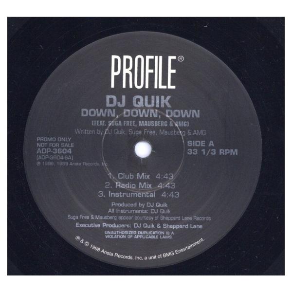 製造国 : US　　リリース年 : 1998　　レーベル : PROFILE　　品番 : ADP-3604　　　　PROFILEカンパニースリーブ。'98の4th Album"Rhythm-Al-Ism"からの人気シングル！数々のウェッサイ...