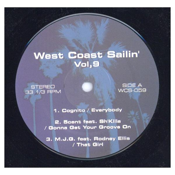 製造国 : EU　　リリース年 : 2007　　レーベル : West Coast Sailin　　品番 : WCS-059　　　　ウェッサイ/チカーノの最強コンピ第9弾。Sh'Killa嬢が歌うサビフックも最高のGファンに大人気5cent...
