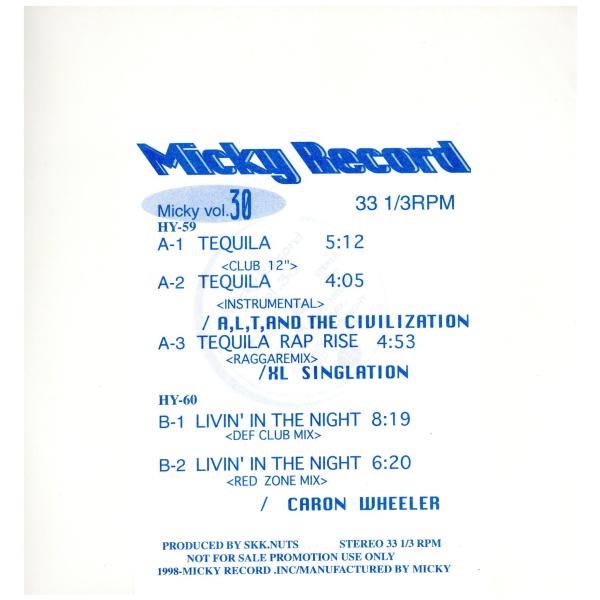 製造国 : JAPAN　　リリース年 : 1998　　レーベル : Micky Records　　品番 : HY-059　　　　人気音源を集めたコンピシリーズ「Micky Records」第30弾。The Champsによるラテン・ロック・...