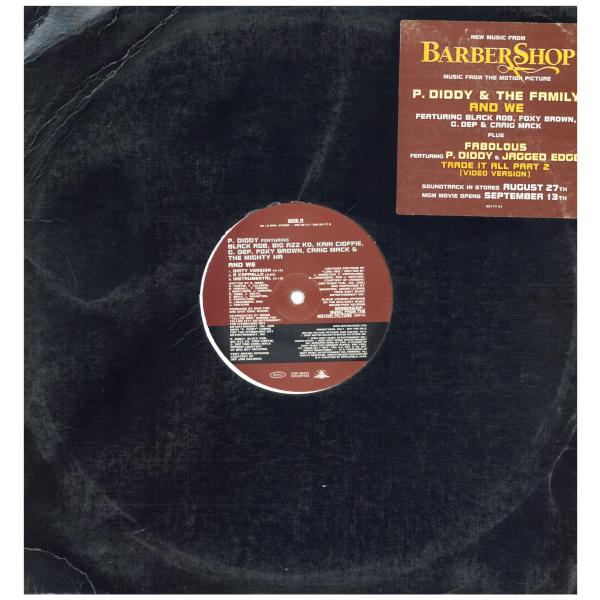 製造国 : US　　リリース年 : 2002　　レーベル : EPIC　　品番 : EAS 59177　　　　ジャケステッカー・角折れ大。結局プロモオンリーだった人気盤。サントラ"Barbershop"からのカットでfeatにLoon, G...