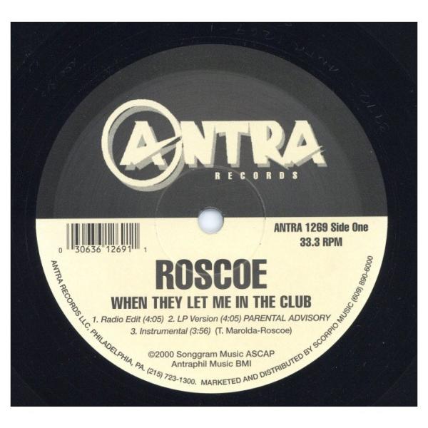 製造国 : US　　リリース年 : 2000　　レーベル : Antra Records LLC　　品番 : ANTRA 1269　　　　Kuruptの実弟であるRoscoeが"I Love Cali"と同年となる'00にAntra Rec...