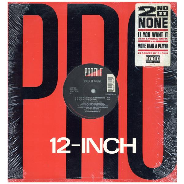 製造国 : US　　リリース年 : 1992　　レーベル : Profile Records　　品番 : PRO-7361　　　　シュリンク付・ジャケステッカー有。スリ傷有るがプレイＯＫ。US Org。90年代初期から活躍するRap Duo...