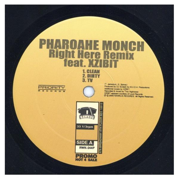 製造国 : US　　リリース年 : 2000　　レーベル : Rawkus　　品番 : RWK-244P　　　　オリジナルのグレースリーブ。US Promo Org。元Organized Konfusionとしてゴジラ使いの"Simon S...