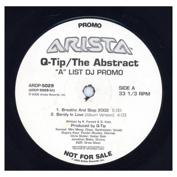製造国 : US　　リリース年 : 2002　　レーベル : Arista　　品番 : ARDP-5029　　　　HipHop史上に残るA.T.C.Q.のリーダーであるQ-Tipが'01にリリースした2ndアルバム"Kamaal/The A...