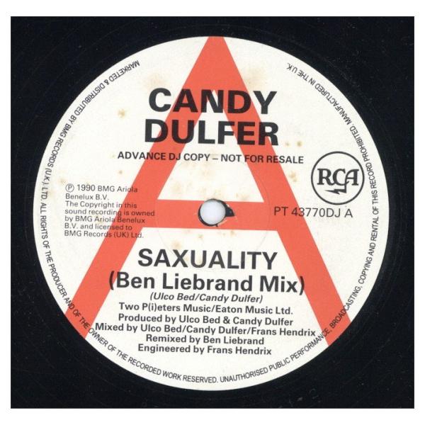 製造国 : UK　　リリース年 : 1990　　レーベル : RCA　　品番 : PT 43770DJ　　　　ジャケ無し・両面ラベルに染み。UK Promo Org。David Stewartとの共作で話題を呼んだ美人女性SAX奏者が'90...