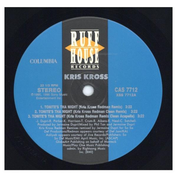 製造国 : US　　リリース年 : 1995　　レーベル : Ruffhouse Records　　品番 : CAS 7712　　　　"Jump"で一世を風靡したRap Duoの最後のアルバム"Young, Rich &amp; Dange...