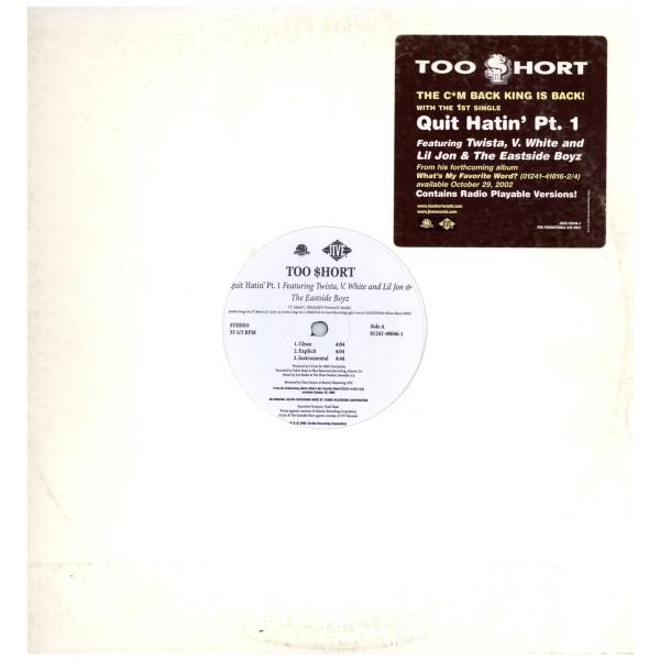 製造国 : US　　リリース年 : 2002　　レーベル : JIVE　　品番 : 01241-40046-1　　　　ジャケステッカー有。当時、Khia"My Neck, My Back"のアンサー曲"My Neck, Yo Back"が話...