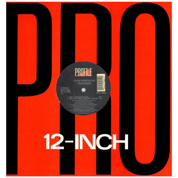 製造国 : US　　リリース年 : 1989　　レーベル : Profile Records　　品番 : PRO-7280　　　　Profile Recordsカンパニースリーブ。ニュージャージー出身のラガとHip Hopを合わせたStyl...