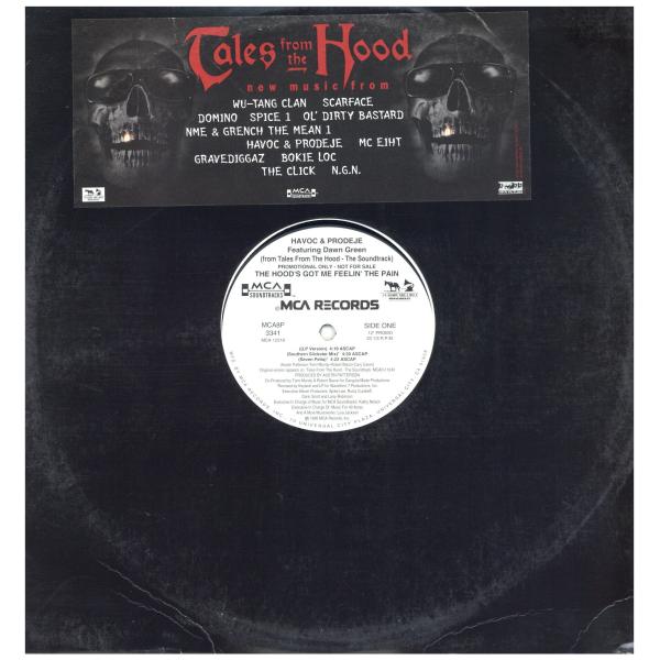製造国 : US　　リリース年 : 1995　　レーベル : MCA Records　　品番 : MCA8P3341 / MCA 12319　　　　ジャケステッカー有。ドクロJackeで御馴染みホラー映画「The Hood」のサントラからの...