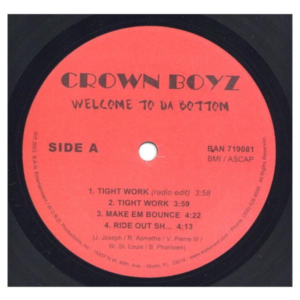 製造国 : US　　リリース年 : 2003　　レーベル : B.A.N. Entertainment　　品番 : BAN 719081　　　　フロリダ産ラップグループが'03にリリースした恐らく彼ら唯一のアルバム"Welcome To D...