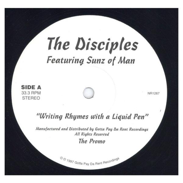 製造国 : US　　リリース年 : 1997　　レーベル : Gotta Pay Da Rent Recordings　　品番 : NR1267　　　　'97リリース作。USオリジナル。'95 Rzaの愛弟子、4th Discipleが手掛...