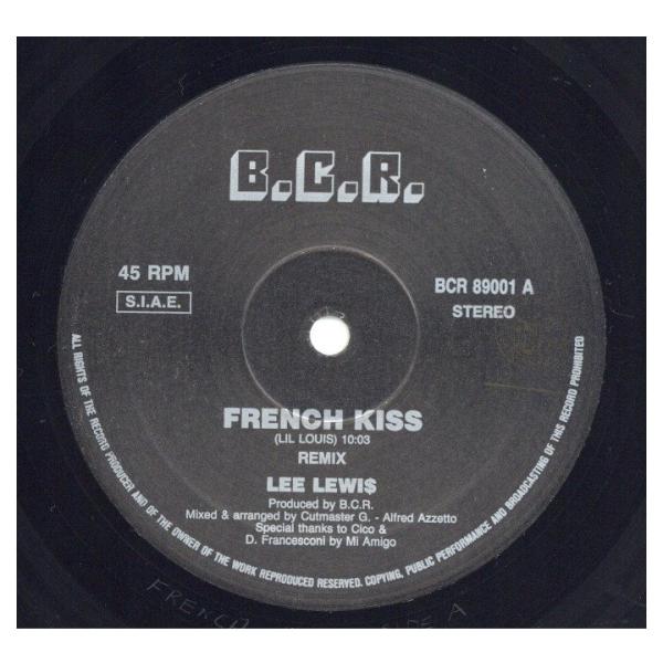 製造国 : ITALY　　リリース年 : 1989　　レーベル : Beat Club Records　　品番 : BCR 89001　　　　Lil' Louisが'89にリリースしたHouse Classics"French Kiss"を...