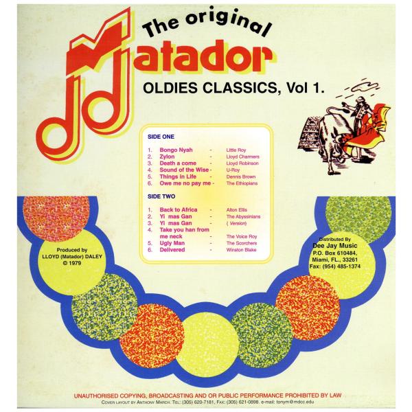 製造国 : US　　レーベル : Matador Records　　品番 : L.D.-001　　　　Lloyd Daleyが設立した名門Matador Recordsのコンピアルバム。Little Roy"Bongo Nyah"、Lloy...