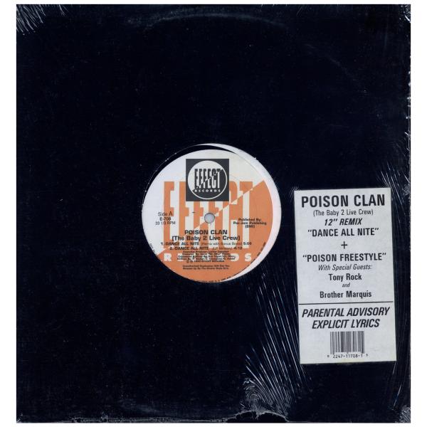 製造国 : US　　リリース年 : 1990　　レーベル : Effect Records　　品番 : E-708　　　　シュリンク付・ジャケステッカー有。JT Moneyが在籍していたRap Duoが「The Baby 2 Live Cr...