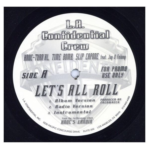 製造国 : US　　リリース年 : 2002　　レーベル : L.A.Confidential Inc　　品番 : LAC-1　　　　US Org!! Elektraからのメジャー・デビュー前のKnoc-Turn'alとTime Bomb,...