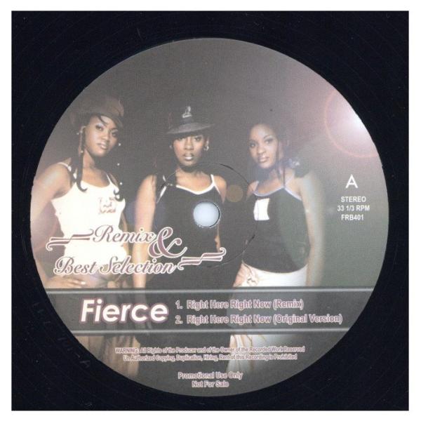 製造国 : JAPAN　　リリース年 : 2008　　レーベル : Not On Label　　品番 : FRB401　　　　この1枚があればFierceは完璧。彼女たちの人気曲"Right Here Right Now"のこの盤でしか聴け...
