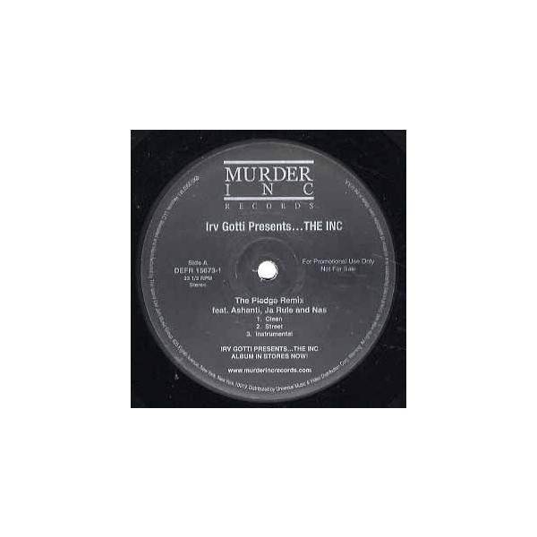 製造国 : US　　リリース年 : 2002　　レーベル : MURDER INC　　品番 : DEFR 15673-1　　　　'02当時爆売れしながらもUS Promo Onlyだった1枚がデッドストック再入荷!! Irv Gottiの"...