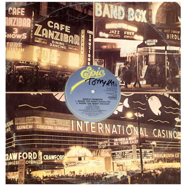 製造国 : UK　　リリース年 : 1984　　レーベル : Epic　　品番 : TA 4133　　　　Epicカンパニースリーブ（傷み大）・B面ラベルにマジックで書き込み。UK Org 12"。Douglas PittmanによるDis...