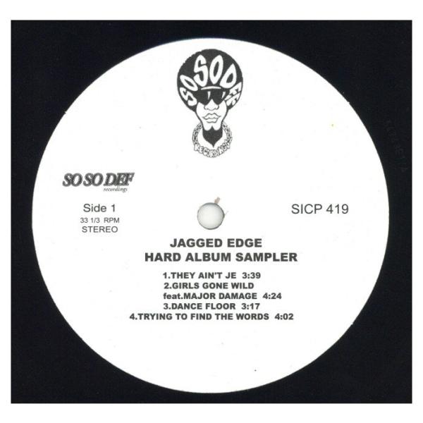 製造国 : US　　リリース年 : 2003　　レーベル : So So Def　　品番 : SICP 419　　　　So So Defを代表する男性ボーカルグループが'03にリリースしたアルバム"Hard"からのサンプラーEP。翌年Ja ...