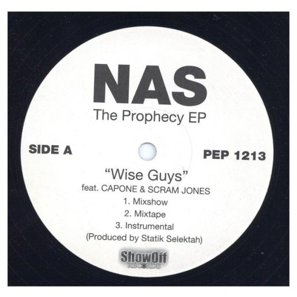 製造国 : US　　リリース年 : 2005　　レーベル : ShowOff Records　　品番 : PEP 1213　　　　ボストンのDJ Statik SelektahのミックスCD"Nas:The Prophecy"から未発表音源...