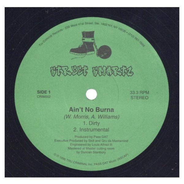 製造国 : US　　リリース年 : 1996　　レーベル : Tru Criminal Records　　品番 : CRIM002　　　　シールド・未開封デッドストック。'96 N.Y.Underground Classics。Tru Cr...