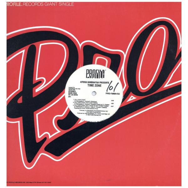 製造国 : US　　リリース年 : 1993　　レーベル : Profile Records　　品番 : PRO-7389-DJ　　　　A面ラベルにマジックで書き込み・Profile Recordsカンパニースリーブ。US Promo Or...