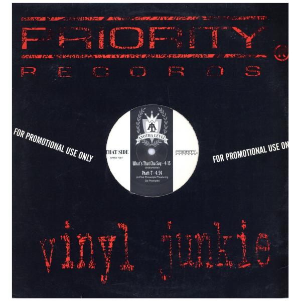 製造国 : US　　リリース年 : 1994　　レーベル : Priority Records　　品番 : SPRO 7087　　　　Priority Recordsカンパニースリーブ。'94 US Org 12"。デビューアルバム"On ...