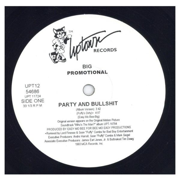 製造国 : US　　リリース年 : 1997　　レーベル : Uptown Records　　品番 : UPT12 54686　　　　'97リリースのオリジナル仕様再発。映画"Who's The Man"のサントラからのシングルカット。Bi...