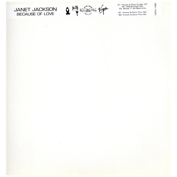 製造国 : UK　　リリース年 : 1994　　レーベル : Virgin　　品番 : VSTDJ 1488　　　　未使用盤・ジャケステッカー有。UK Promo Org。彼女のターニングポイントとなった'93リリースの傑作アルバム"Jan...