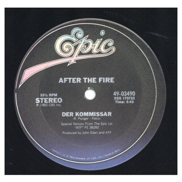 製造国 : US　　リリース年 : 1982　　レーベル : Epic　　品番 : 49-03490　　　　US Org。80's Disco Classics。'82にリリースされたアルバム"ATF"からのシングルカット。当時、西ドイツを...