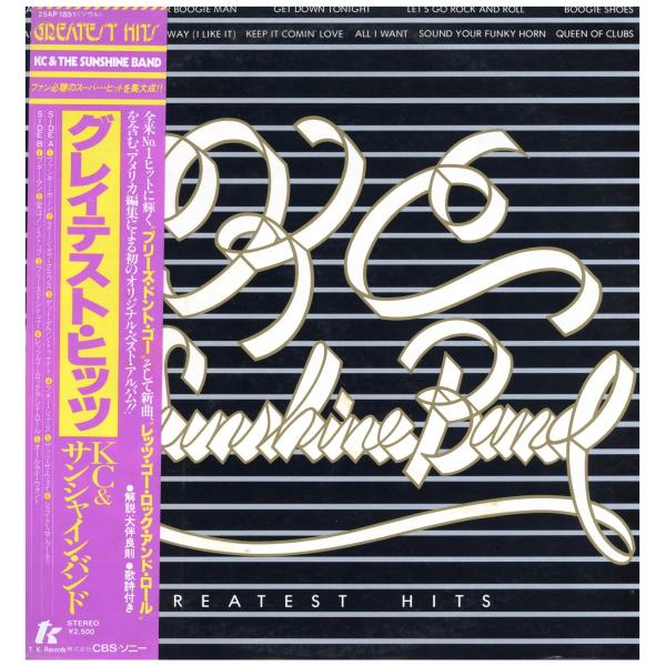 製造国 : JAPAN　　リリース年 : 1980　　レーベル : T.K. Records　　品番 : 25AP 1851　　　　帯・ライナーノーツ付。Japan Org。マイアミを代表するTK Soundでお馴染みの彼等のヒット曲をコン...