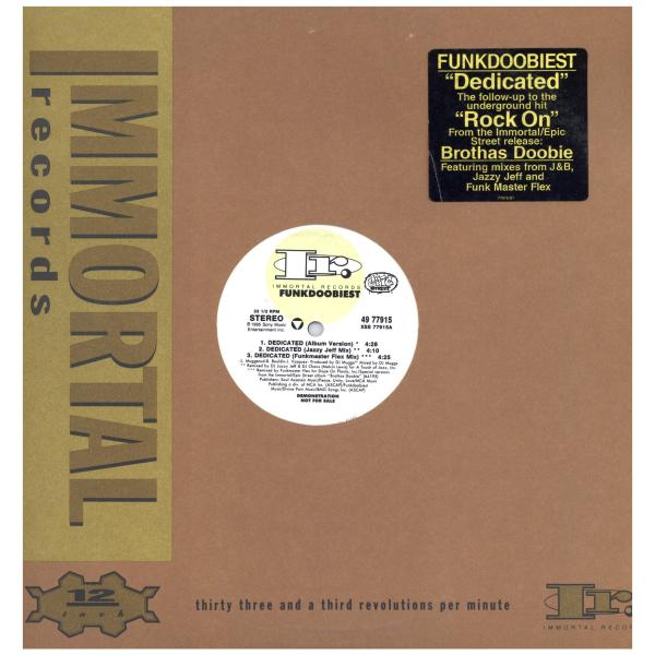 製造国 : US　　リリース年 : 1995　　レーベル : Immortal Records　　品番 : 49 77915　　　　ジャケステッカー有。US Org。Soul Assassinsのメンバーである彼らが'95にリリースした2n...