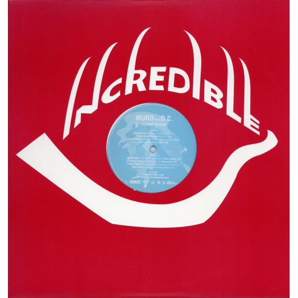 製造国 : JAPAN　　リリース年 : 2001　　レーベル : Incredible Records　　品番 : PRT-389　　　　Incredible Recordsカンパニースリーブ。日本のヒップホップシーンを代表するDJ・プロ...