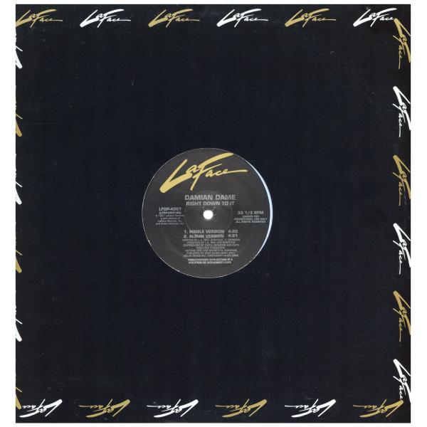 製造国 : US　　リリース年 : 1991　　レーベル : LaFace Records　　品番 : LFDP-4007　　　　LaFaceカンパニースリーブ。US Promo Org。LaFace Recordsの最初に契約したアーティ...