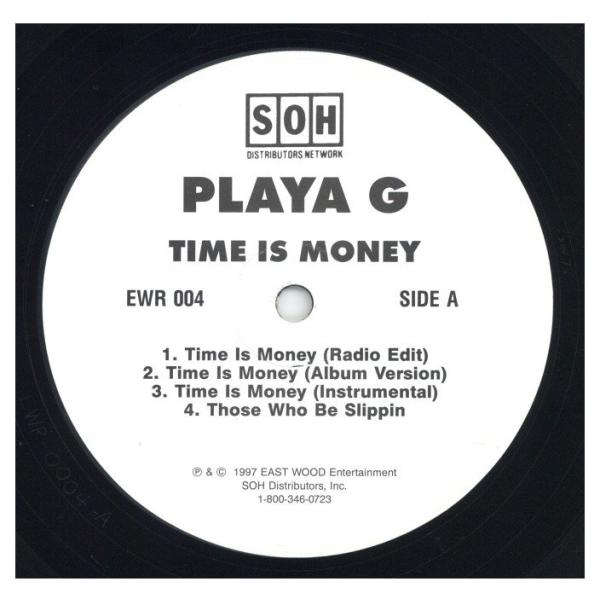 製造国 : US　　リリース年 : 1998　　レーベル : East Wood Records　　品番 : EWR 004　　　　G名盤アルバム"Pimp Shit"で有名な彼が'98にリリースした2ndアルバム"U Not My Lad...